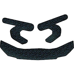 Rawlings | MACH Batting Helmet Fit Kit | Baseball/Softball | Includes 2 Side Pads and 1 Front Pad, Black