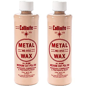 Collinite Metal Wax 1 Pint 850 2 Pack