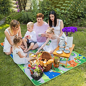 Lovvie & Joy Baby Play Mat,Kid Rug Carpet Playmat ,Baby Play Mat for Floor,Foldable Non-Slip Play Mats for Baby and Toddlers,Ideal Gift for Children Baby Bedroom Play Room