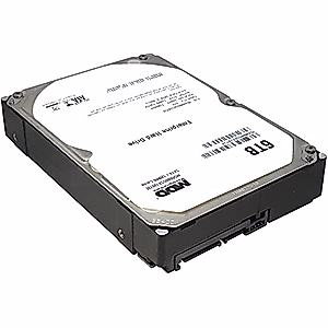 MaxDigitalData (MD6000GSA12872E) 6TB 7200RPM 128MB Cache SATA 6.0Gb/s 3.5-inch Internal Hard Drive (Enterprise Grade) - 3 Years Warranty