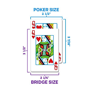 Copag 1546 Design 100% Plastic Playing Cards, Poker Size (Standard) Green/Burgundy (Regular Index, 1 Set)