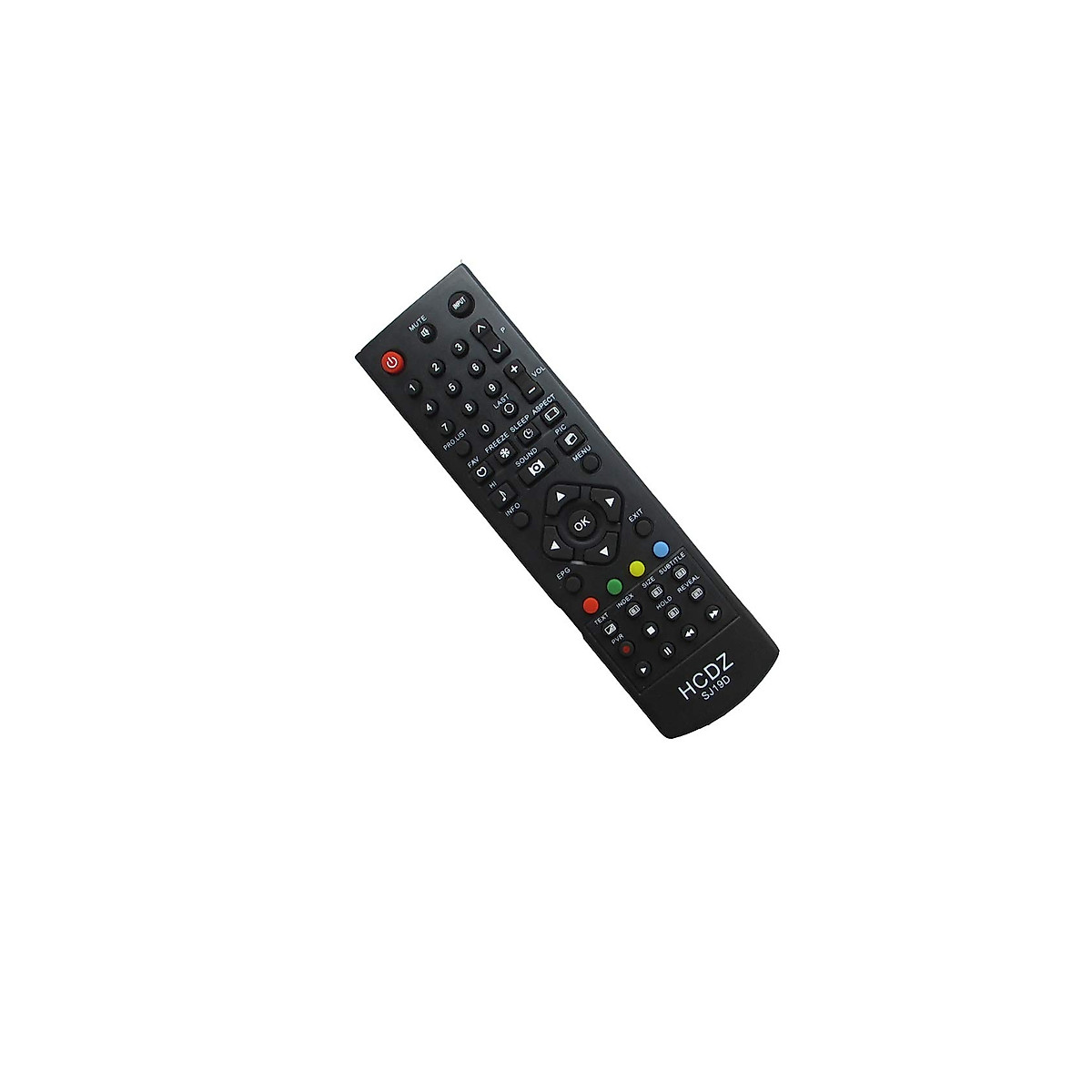 HCDZ Replacement Remote Control for Hannspree HSG1138 HSG1112 HSG1074 HSG1117 HSG1241 HSG1248 HSG1274 HSG1281 LCD LED HDTV TV