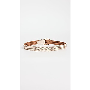 Madewell Women's Woven Belt, Ecru, Off White, XXS-S
