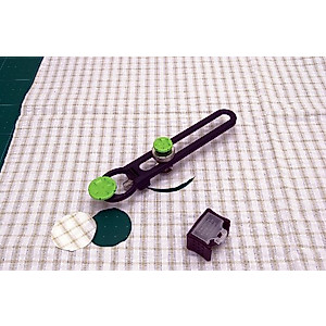 NT Cutter Fabric Circle Cutter, 1-3/16 Inches ~ 8-11/16 Inches Diameter, 1 Cutter (C-2000P)