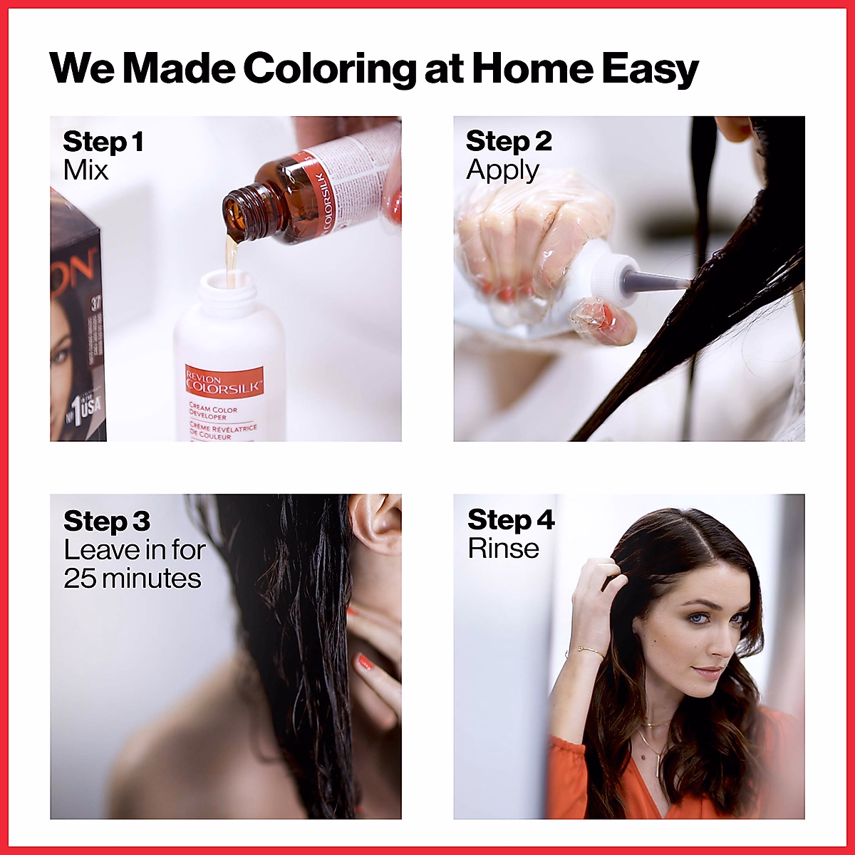 Revlon Colorsilk Beautiful Color, Permanent Hair Dye with Keratin, 100% Gray Coverage, Ammonia Free, 80 Light Ash Blonde