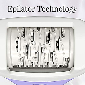 Remington Smooth & Silky Deluxe Rechargeable Epilator, Purple, EP7030E