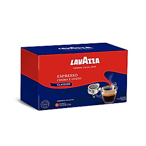 Lavazza: "Crema e Gusto" Pods (36 Individually Wrapped Pods) [ Italian Import ]