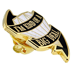 PinMart I'm Kind of a Big Deal Diamond Trendy Enamel Lapel Pin