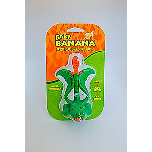 Baby Banana - Mystical Dragon Toothbrush, Training Teether Tooth Brush for Infant, Baby, and Toddler