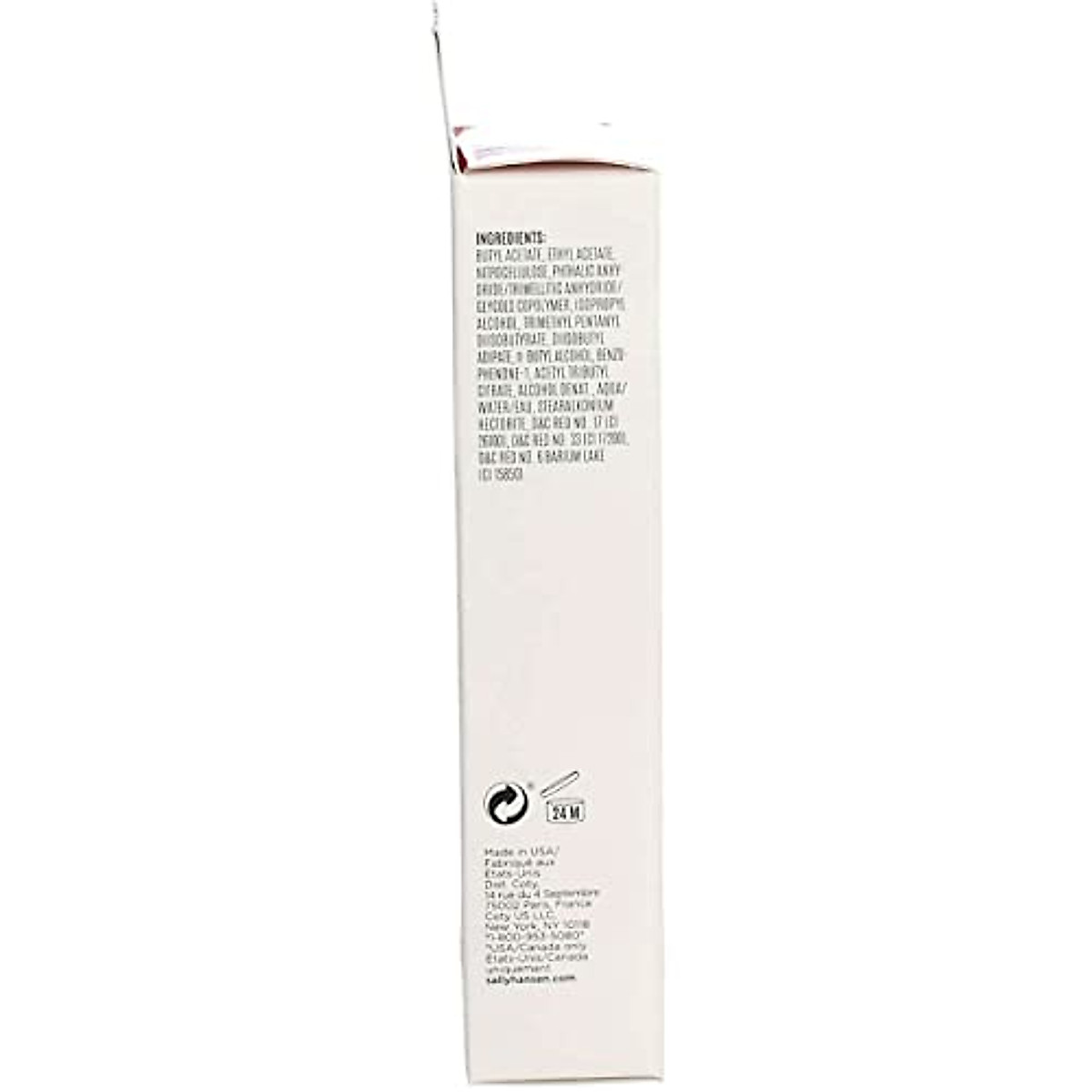 Sally Hansen Hard As Nails Natural Tint 0.45 Ounce (13.3ml) (2 Pack)