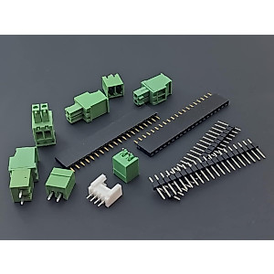 qBox Pi Pico DIY IOT Enclosure Kit, IOT Enclosure for Pi Pico Dev. Board, Waterproof IP65 Enclosure with Glands, Pi Pico prototyping PCB and connectors Set