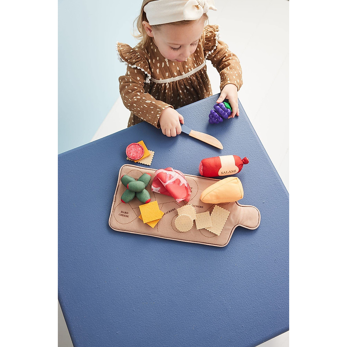 Mud Pie My First Charcuterie Board Set, My First