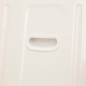 Magic Clean MCLD24WI Clothes Dryer Portable Front Loading for Laundry, Compact for Apartments, RV and More, White