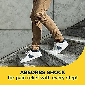 Dr. Scholl's Knee Pain Orthotics for Men Shoe Size 8-14