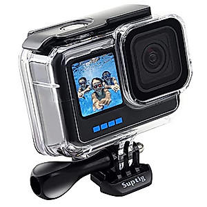 Suptig Waterproof Case Protective Housing Underwater Dive Housing for GoPro Hero 11 Black Hero 10 Black Hero 9 Black Waterproof 164Ft
