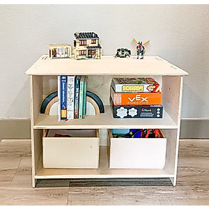 Bush Acres Montessori with Hidden Storage - Montessori Wooden Furniture – Nursery Gift – Woodenshelf