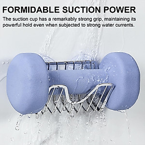 Sponge Holder for Kitchen Sink with Suction Cups - Sink Caddy Organizer for Sponges, Scrubbers, Dish Brush, Soap - Bathroom, Kitchen Sink Accessories & Essentials - 304 Stainless Steel, NeverRust