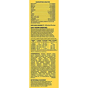 Nature's Recipe Grain Free Easy to Digest Salmon, Sweet Potato and Pumpkin Recipe Dry Dog Food, 4-Pound