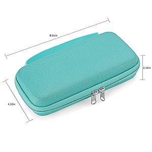ProCase Hard EVA Case for Texas Instruments Ti-84 Plus CE, Durable Travel Storage Carrying Box Protective Bag for Ti-84 Ti-83 Ti-85 Ti-89 Ti-82 Plus/C CE Graphing Calculator and More –Mint