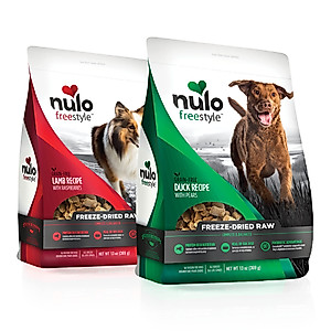 Nulo Freestyle Freeze-Dried Raw, Ultra-Rich Grain-Free Dry Dog Food for All Breeds and Life Stages with BC30 Probiotic for Digestive and Immune Health