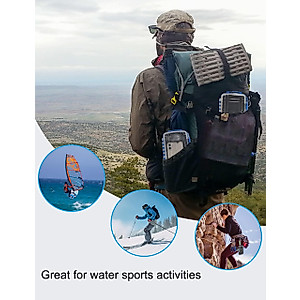 Hlotmeky Dry Box Waterproof Box for Kayaking Boat Waterproof Phone Box Small Waterproof Container Watertight Storage Box Diving Dry Case (Blue)