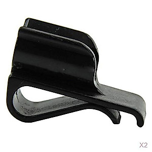 BESSTUUP 2X Golf Putter Clip Golfer Bag Shaft Clubs Outside Attachment Clamp Ball Marker