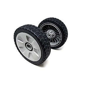 HRR216 LAWNMOWER FRONT 2 WHEELS SET 44710-VG3-010,Replacement for HONDA OEM