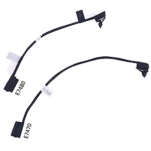 Sara-u Laptop Replacement Battery Cable Line Compatible for -Dell Latitude E7470 E7480 Computer