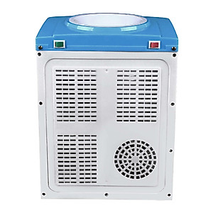 Water Cooler Dispenser Top Loading Hot and Cold Water Dispenser Countertop Water Cooler Holds 3 or 5 Gallon Bottles for Home, Office White