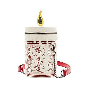 Hocus Pocus Black Flame Glow Candle Crossbody Bag