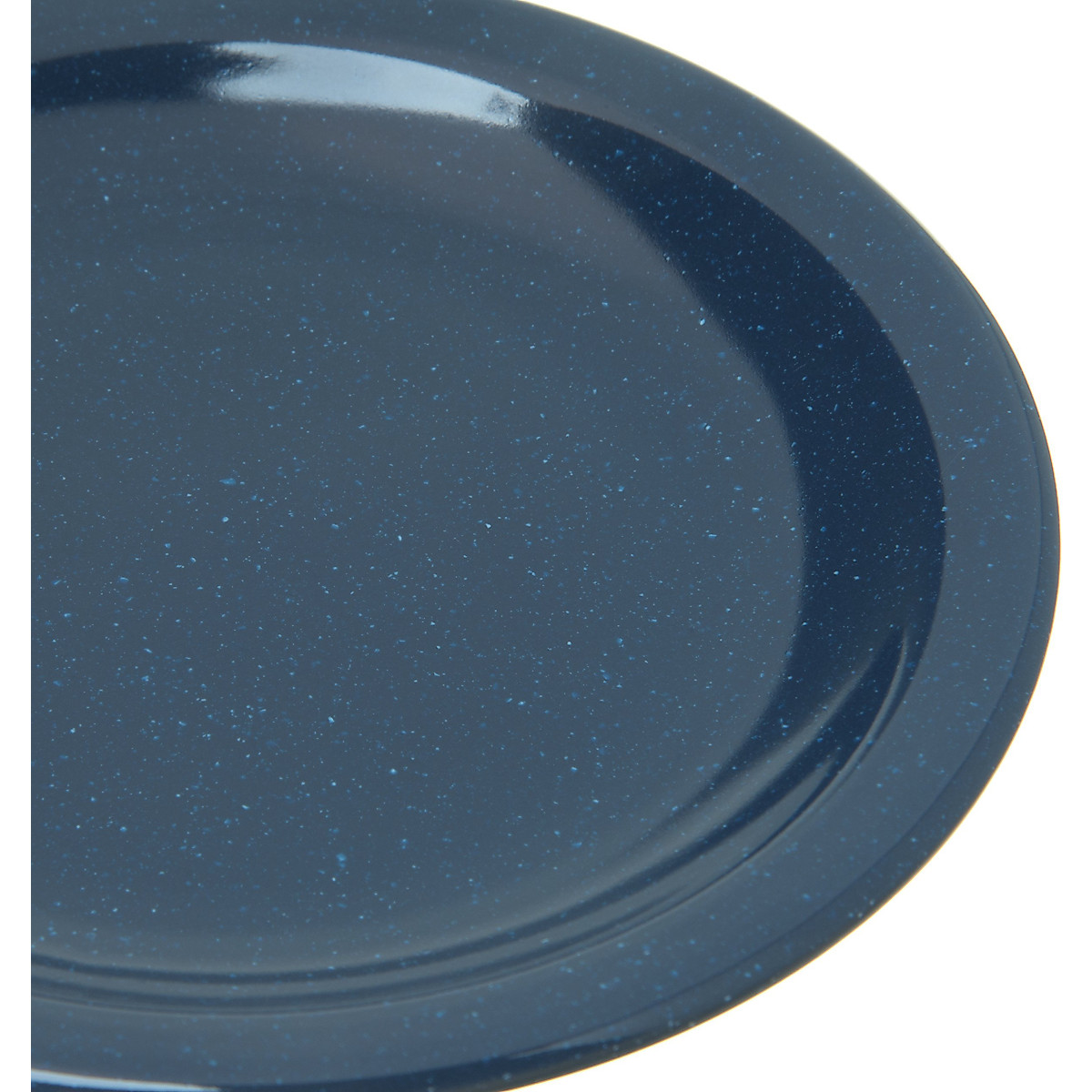 Carlisle FoodService Products Dallas Ware Reusable Plastic Plate Appetizer Plate with Rim for Buffets, Home, and Restaurants, Melamine, 5.5 Inches, Blue, (Pack of 48)