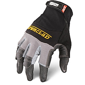Ironclad MFI2-02-S Mach 5 Impact Glove, Small , Black