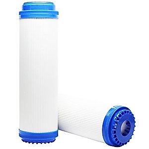 2-Pack Replacement for Compatible with GE GX1S01R Granular Activated Carbon Filter - Universal 10-inch Cartridge Compatible with GE SINGLE STAGE DRINKING WATER FILTRATION UNIT - Denali Pure Brand