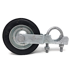 GATE Helper Wheel: for Chain Link Fence and Other Swing Gates with 1.5-2" Frames