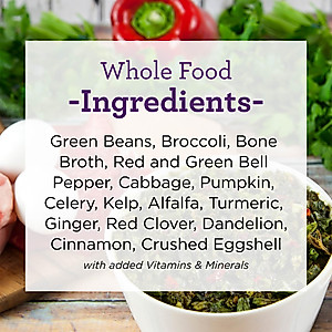 Dr. Harvey's Paradigm Green Superfood Dog Food, Human Grade Dehydrated Grain Free Base Mix for Dogs, Diabetic Low Carb Ketogenic Diet (6 Pounds)