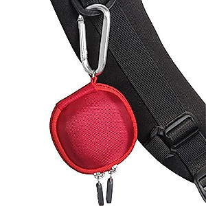 Adada Hard Travel Case for Samsung Galaxy Buds Live / Samsung Galaxy Buds Pro / Samsung Galaxy Buds 2 True Wireless Earbuds (Red)