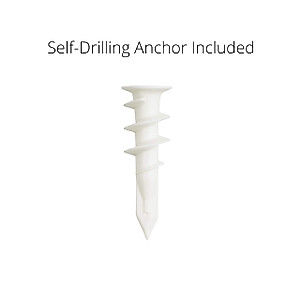 Essentra Home Multicolor Wall Mounted Coat Hooks, Decorative Entryway Wall Hooks. Set of 4