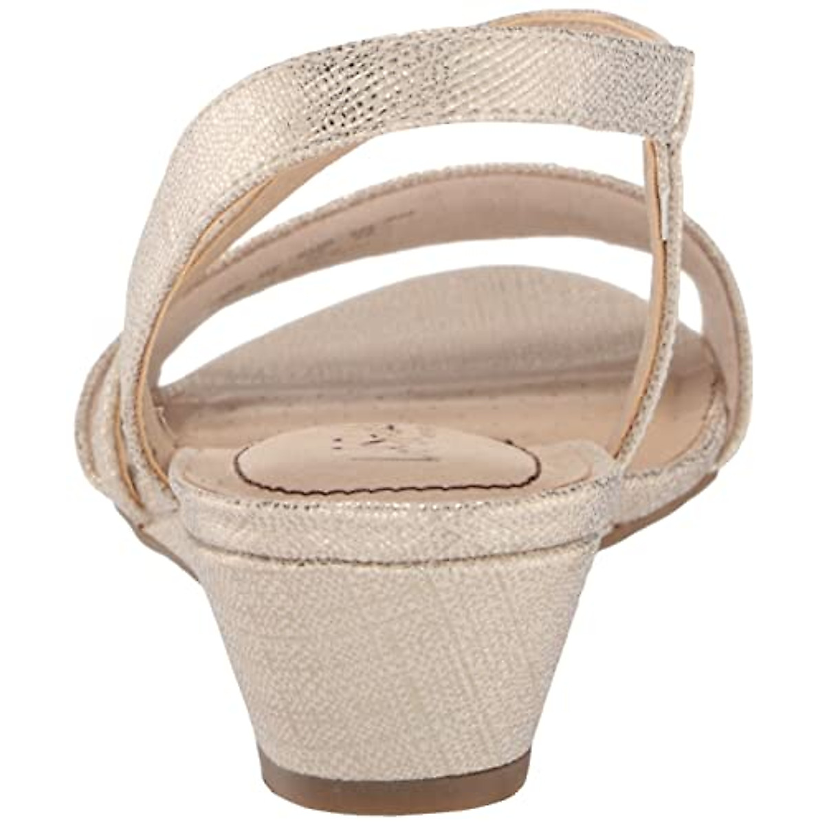 LifeStride Womens Yasmine Sandal Platino 6 M