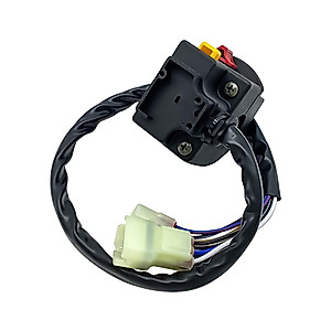 M MATI Left Handlebar Control Start Stop Headlight Switch for Arctic Cat 350 CR 366 400 425 450 XC450 Alterra 500 3313-428