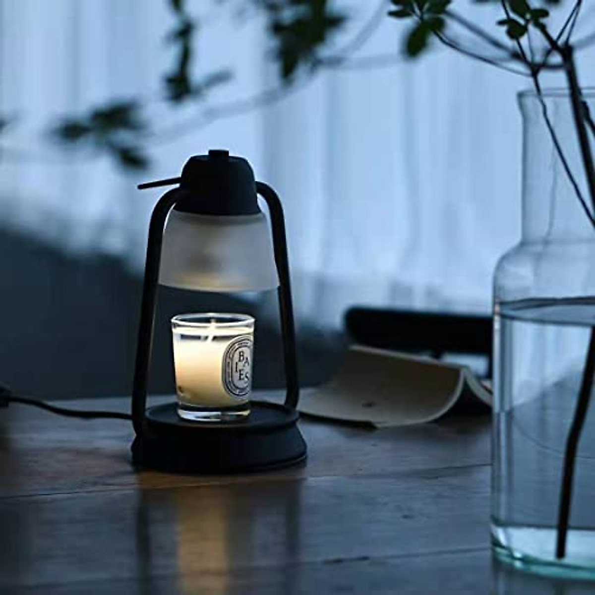 Candle Warmer Lamp - With Timer & 2 Bulbs, Electric Scented Wax Jars Melter, Warmers For Jar Candles, Heater Lamps For Candle Warming, Warm Heat Melt Candle Saver, Cute Night Light Candle Warmer.