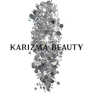 Platinum Biodegradable Chunky Glitter // Karizma Beauty Silver Bio Glitter Eco Glitter Face Glitter Festival Chunky 10g