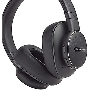 Harman Kardon Fly ANC Wireless Bluetooth Over-Ear Headphones with Active Noise Cancelling - Google Voice Assistant - Alexa Built-in (Retail Packaging)