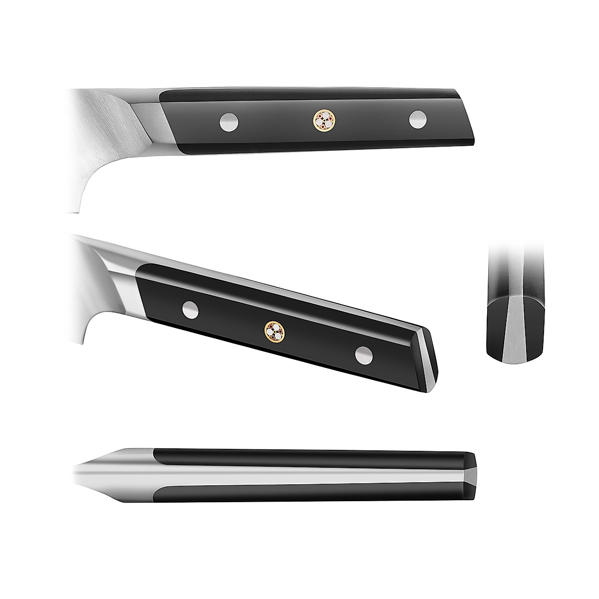 Cangshan TC Series 1021219 Swedish 14C28N Steel Forged 8-Piece Knife Block Set, Walnut