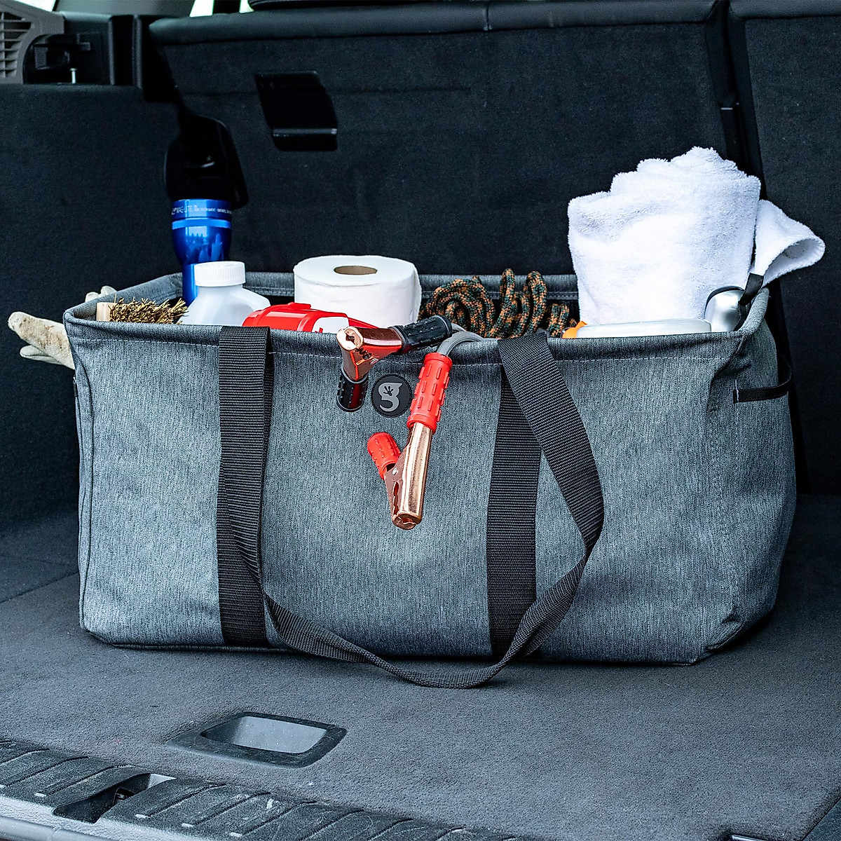 geckobrands Large Utility Tote - Spacious and Durable Multipurpose Tote Bag for Beach, Travel, Shopping, and Outdoor Activities