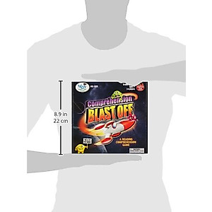 Learning Advantage 6320 Comprehension Blast Off Game, Grade: 2 to 4, 9" Height, 2.5" Width, 8.5" Length