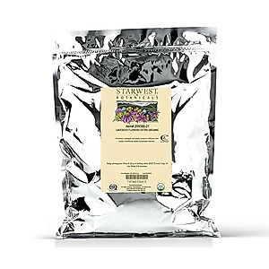 Starwest Botanicals Organic Dried Lavender Flowers Extra Grade, 1 Pound