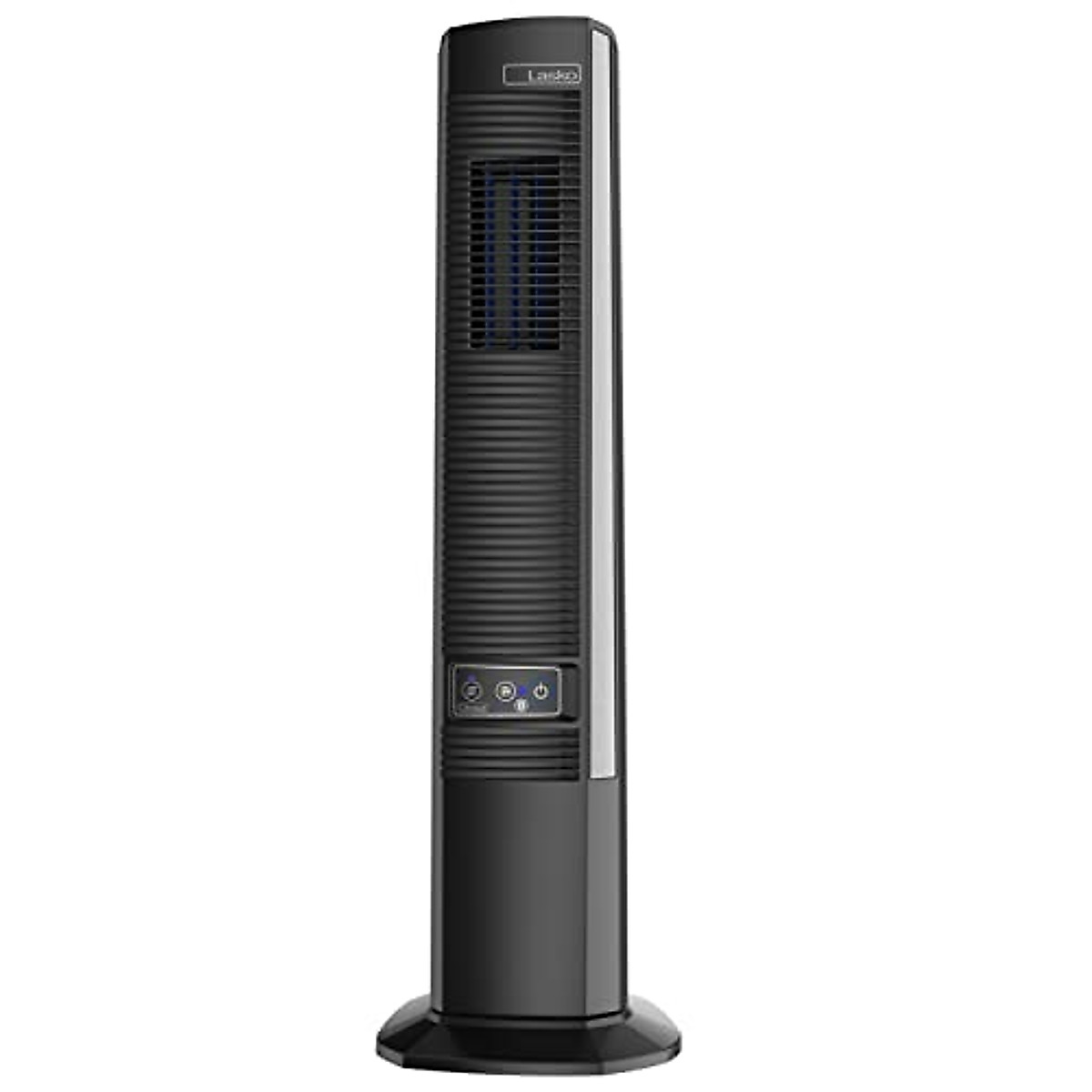Lasko 42" Portable Outdoor Tower Fan with Bluetooth Technology for Decks, Patios and Porches with 4 Speeds, Night Mode, Internal Oscillation, Black, YF200
