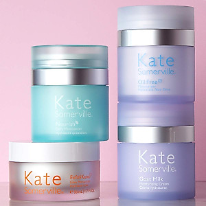 Kate Somerville Oil Free Moisturizer - Clinically Formulated for Oily Skin – Lightweight, Hydrating Daily Oil Control Face Cream, 1.7 Fl Oz