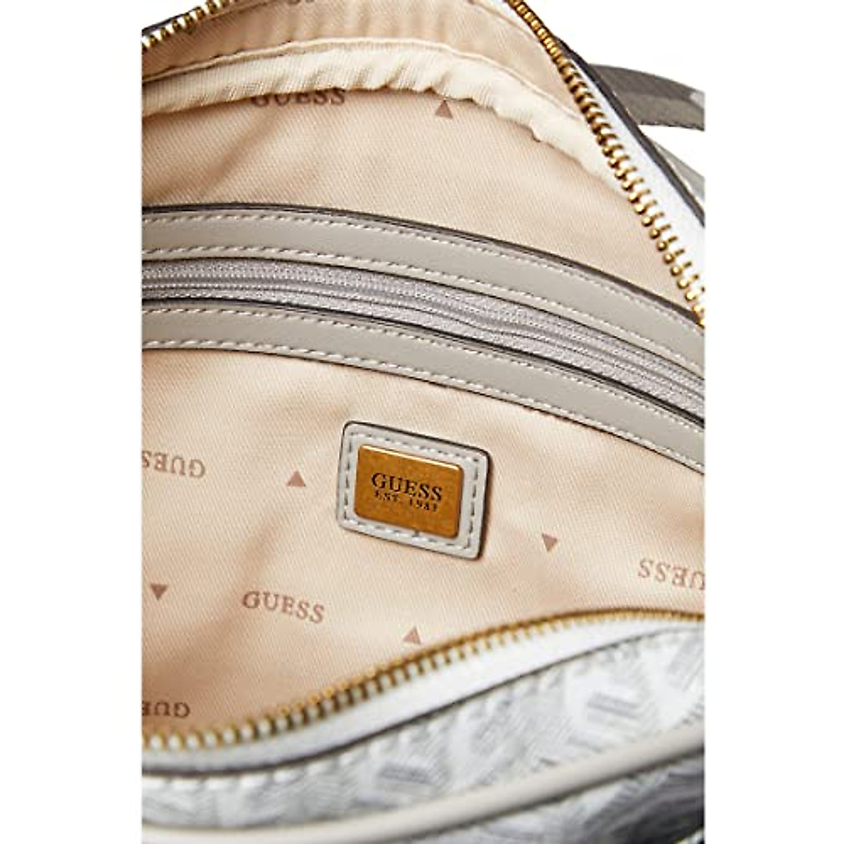 GUESS Vikky Camera Bag Stone Logo One Size