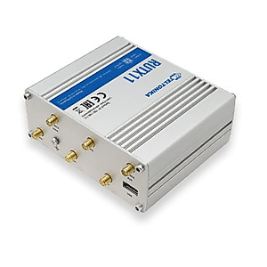 Teltonika RUTX11100400 Model RUTX11 Industrial Cellular Router; Dual SIM; for use with USA Carriers; Comes with US PSU; WI-FI & BT; 4 x Ethernet Ports; Auto Failover; Aluminum Housing